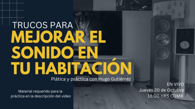 Mejora la Acústica de Tu Habitación de Música | Actualizado mayo 2026